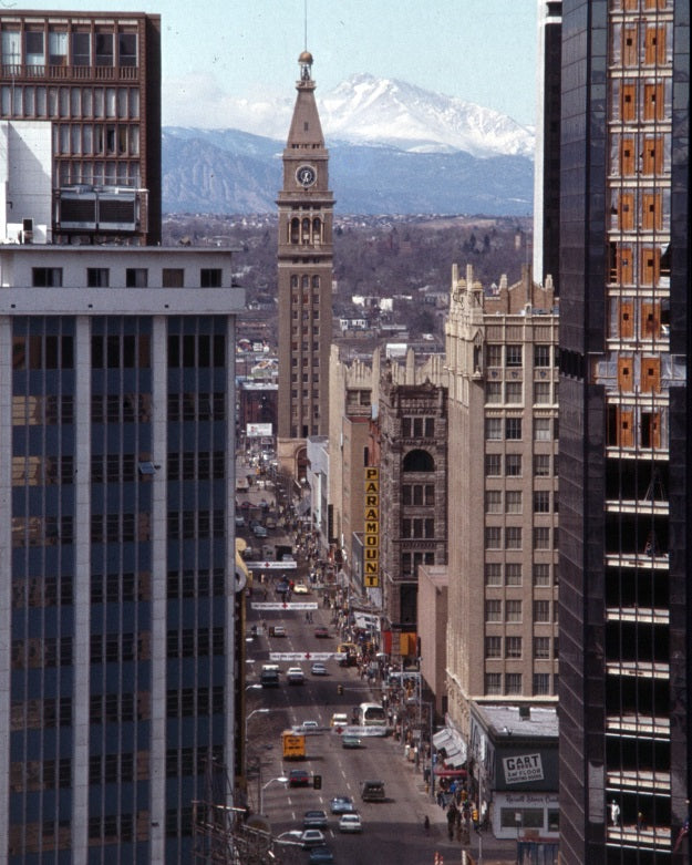 Downtown Denver 1980 Print – Shop City Merch