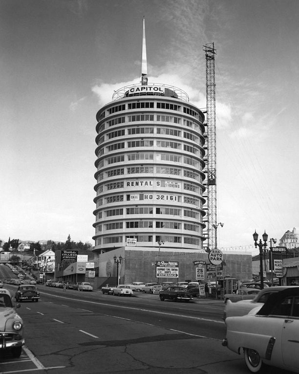 Capitol Records Building 1950s Print – Shop City Merch